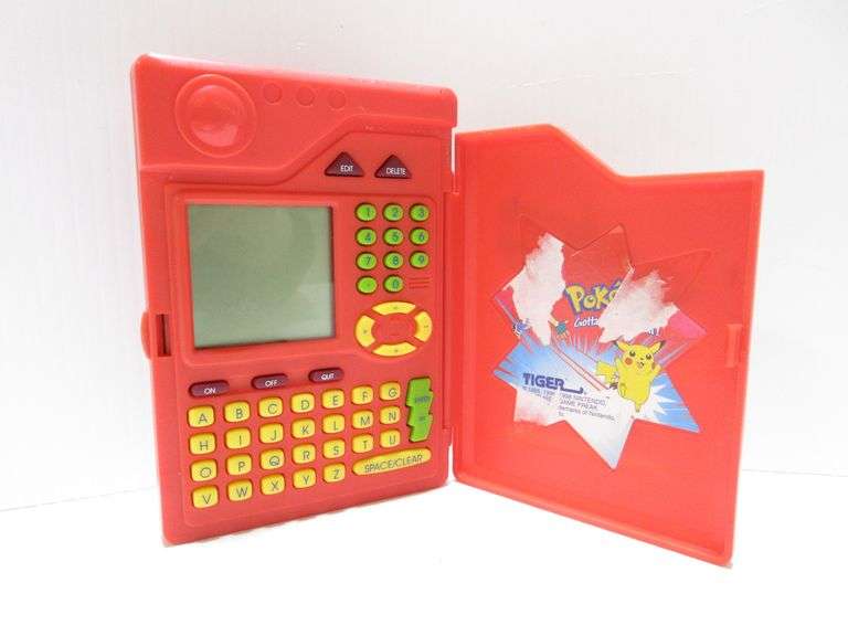 1998 Nintendo Pokemon, "Gotta Catch 'Em All, Pokedex-Tiger" electronics ...