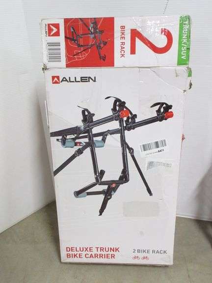 Allen bike rack for car and SUV, holds two bikes, new open box ...