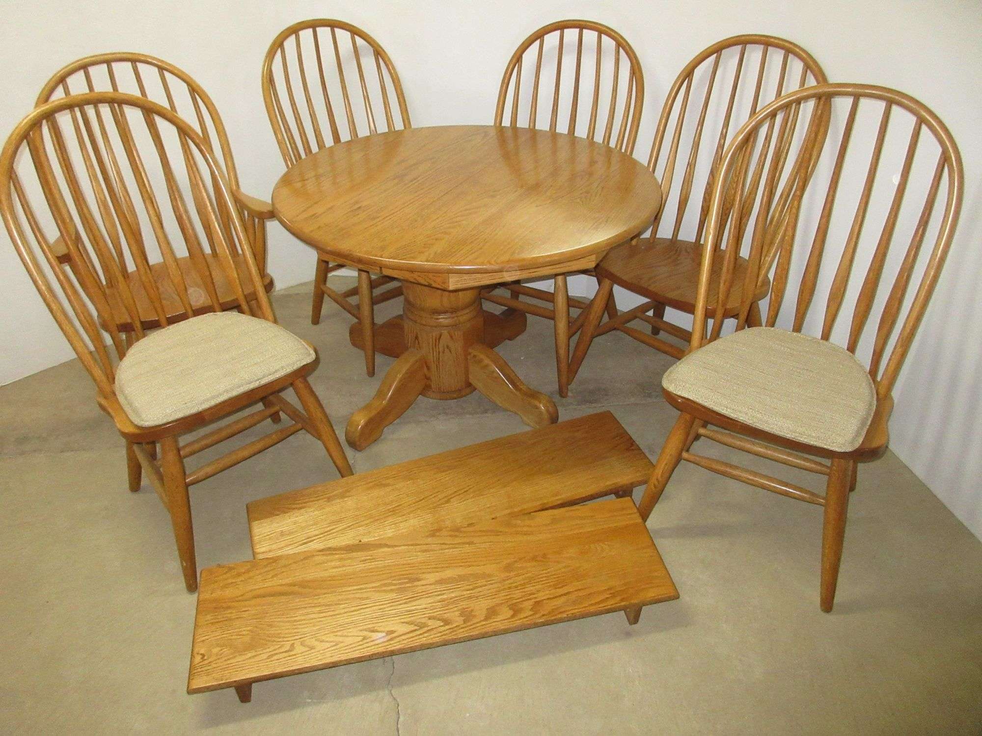 Walter of wabash oak dining table store