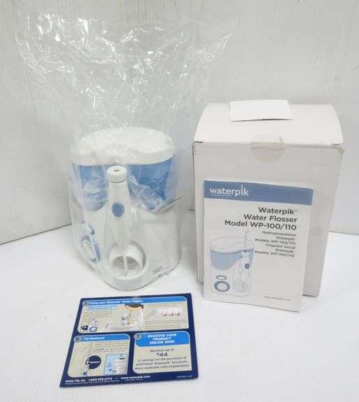 Waterpik water flosser, model WP-100/110, NIB - Albrecht Auction Service