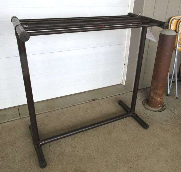 Outdoor pool towel drying rack, 5-bar, 45" x 20" x 44", good for ...