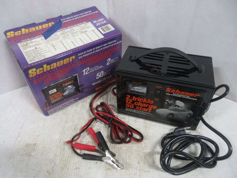 Schauer model J512A battery charger, NIB - Albrecht Auction Service