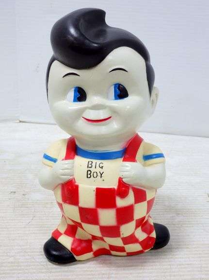 Vintage 1970 Big Boys 8" Rubber Coin Bank, Niagara plastic collectible ...