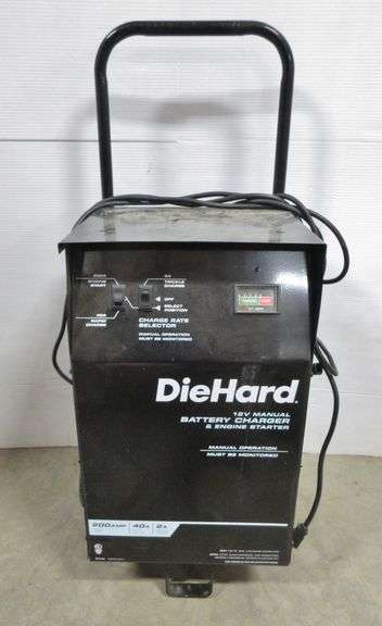 Diehard 200 AMP 12V battery charger and engine starter, 33"H, used ...