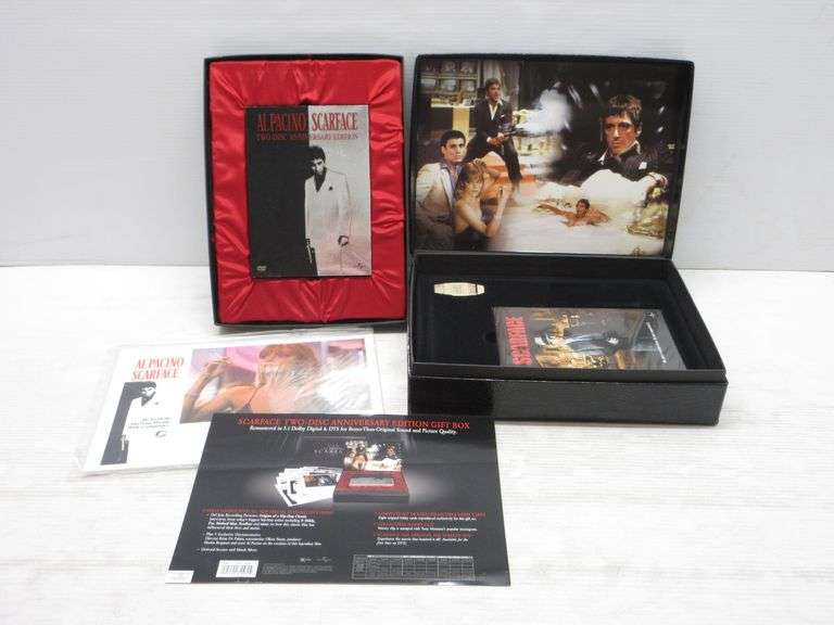 Scarface collectors 2-Disc anniversary special edition DVD box set with ...