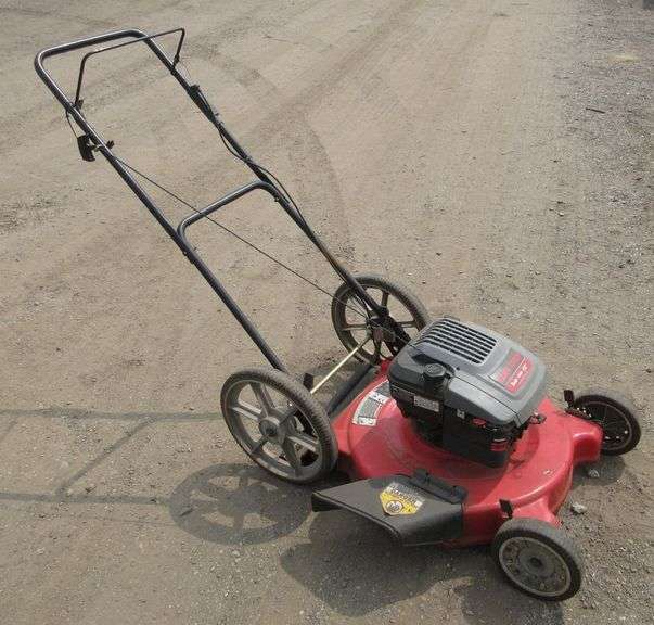 Lawn Chief mower, 22" deck, 5HP Briggs & Stratton motor, runs well ...