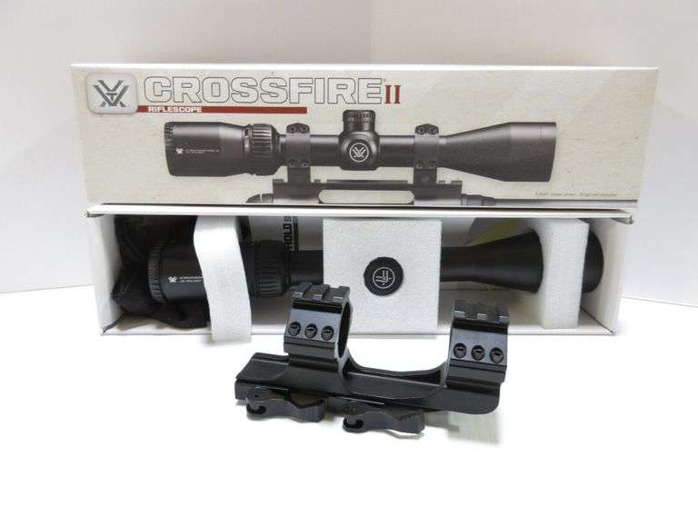 Vortex Crossfire II scope, model CF2-31007; Quick release scope mount ...