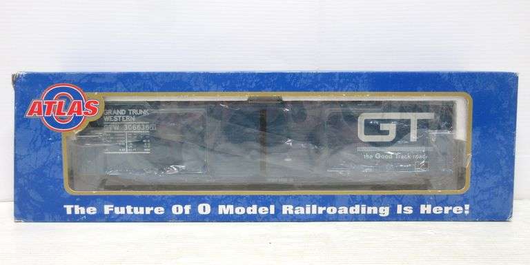 O-Gauge box train car, in box - Albrecht Auction Service