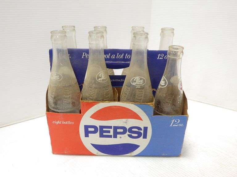 Vintage Pepsi bottle collection, most are from 1940's - Albrecht ...
