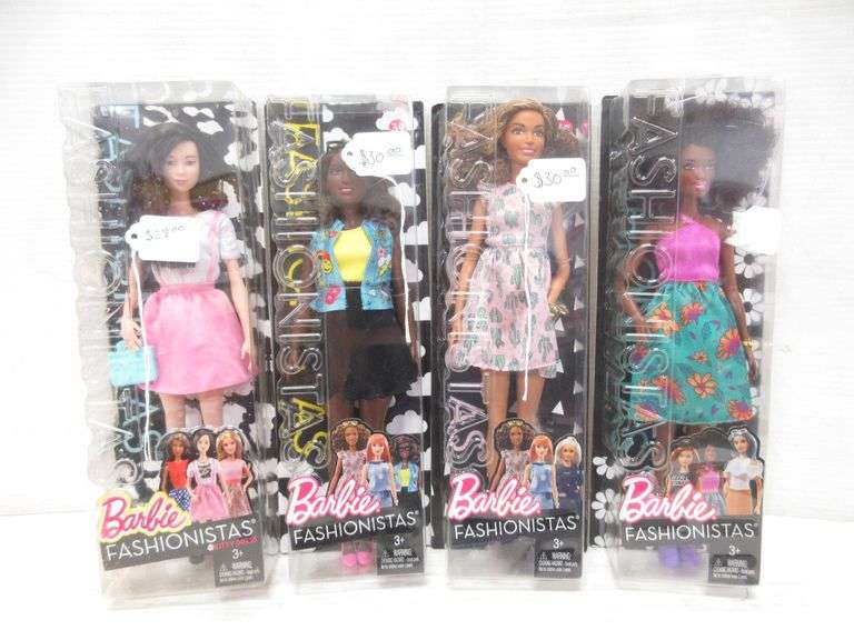 (4) Cultural Barbies with various cultural themes, new - Albrecht ...