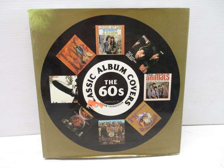 Large coffee table style hardcover record album, covers of the 60s ...