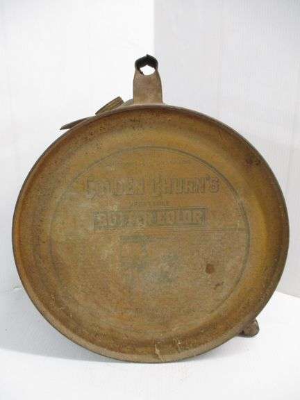 5-Gallon Rocker Oil Can Golden Churn Vegetable Oil, rusty - Albrecht ...
