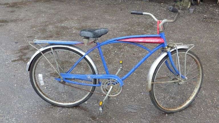 Vintage bike with front suspension, 26", rusty, used - Albrecht Auction ...