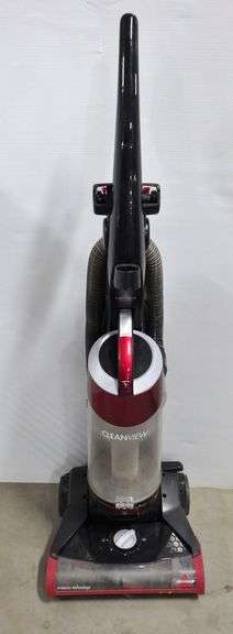Bissell upright cleanview turbo brush vacuum, black and red, good ...