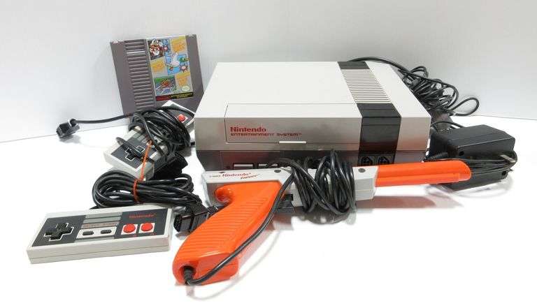 Original Nes-Nintendo entertainment system console, includes original ...