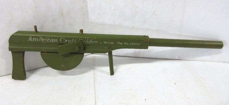 1943 American Craft raider gun, toy gun with sound grant, 25"L, used ...