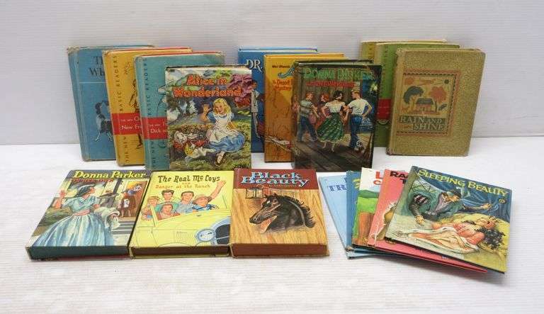 (18) Vintage childrens books, dates range form 1943 through early 1960 ...