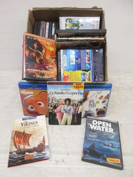 (50) DVD movies, includes: Crime, Thrillers, Childrens, Romance, Family ...