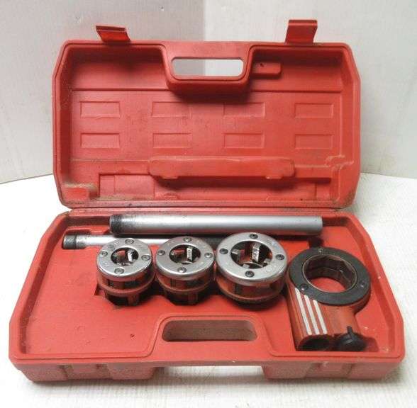 Central force 5-Piece pipe threading kit, used, works - Albrecht ...