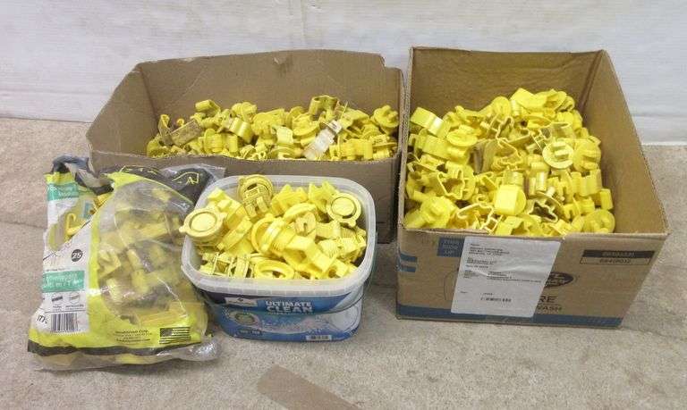 T-Post wrap around insulators, includes: Box of (100), Box of (65), Bag ...