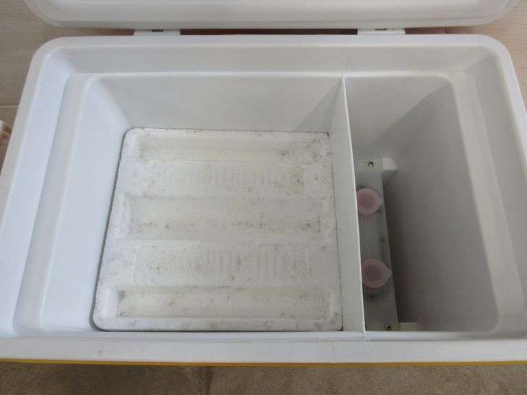 Jagermeister 6-bottle shot cooler with tap dispenser for ice cold shots ...