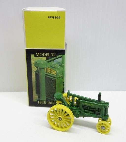 1988 ERTL collector set of miniature John Deere tractors with original ...