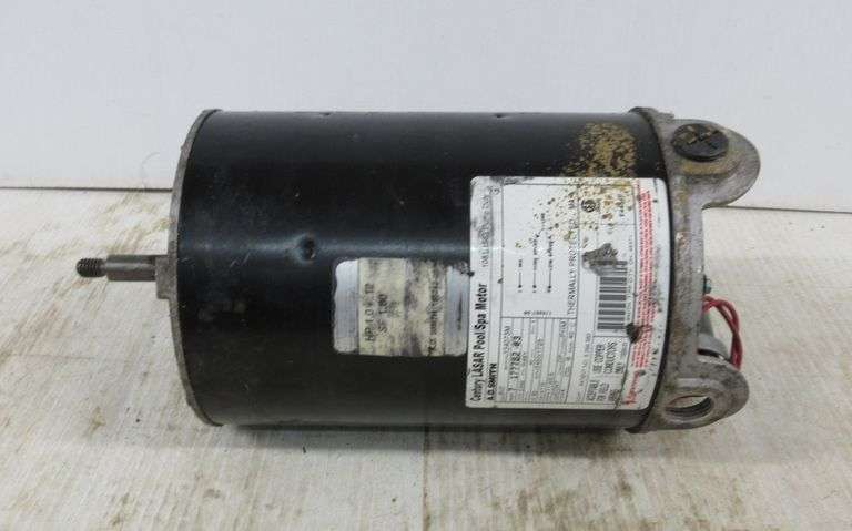 Century lasar pool spa motor, 1.0 HP, part no. 7-177782-03, great ...