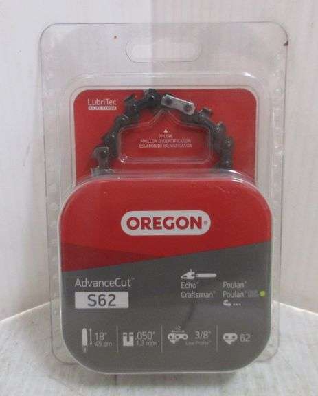 18" Oregon chainsaw chain, Model S62, new - Albrecht Auction Service