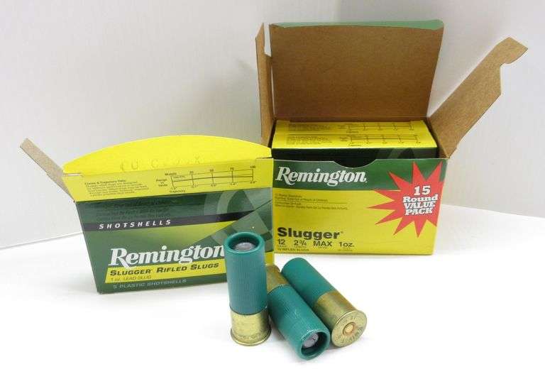 (15) Rifled 12-gauge slugs - Albrecht Auction Service