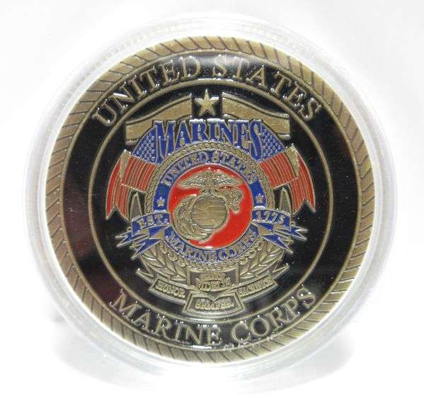 US Marine Corps "Release The Dog of War" challenge coin, new - Albrecht ...