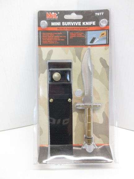 Michigan Industrial Tools mini survival knife and gun trigger lock, 6 ...