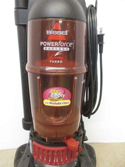 Bissell powerforce bagless turbo vacuum, 12 Amp, hepa filter, dual edge ...