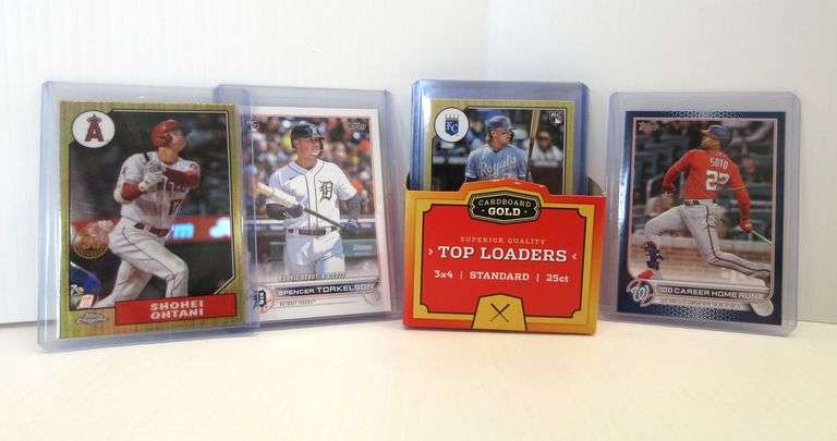 (10) Baseball cards, players include: Shohei Otani, Spencer Torkelson ...