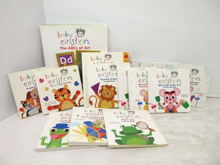 Baby Einstein book collection, all but one are good - Albrecht Auction ...