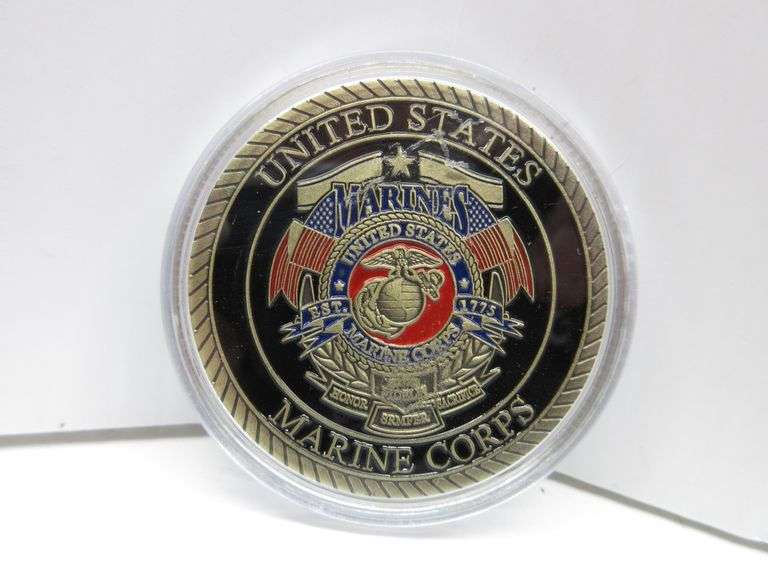 US Marine Corps "Release the Dogs of War" challenge coin, new ...