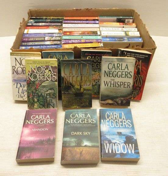 Nora Roberts and Carla Neggers Romance Novel Collection with (32 ...