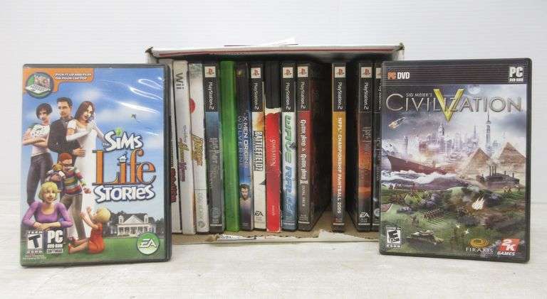 PS2 and Wii games - Albrecht Auction Service