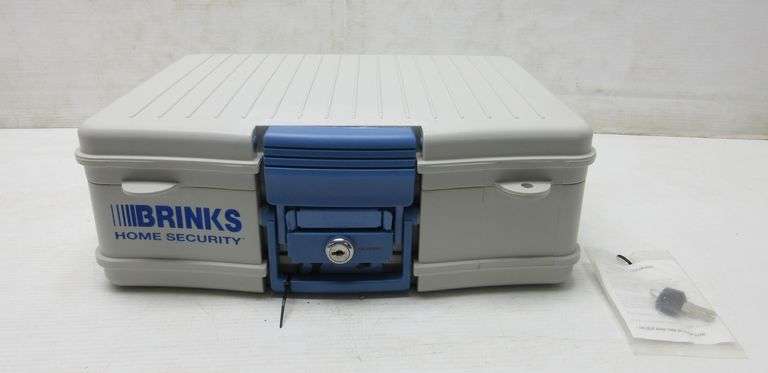Brinks Home Security lock box, fire proof for half an hour, keys ...