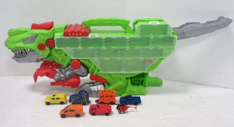 Monster Matchbox car carrier with 24 spaces, battery operated, makes ...