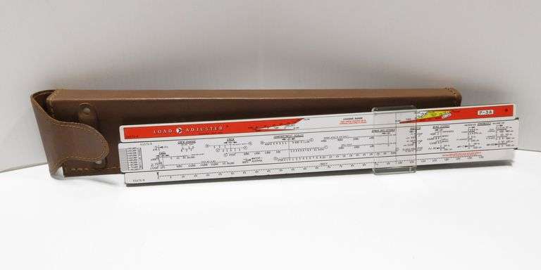 Old United States Air Force P-3A Lockheed load adjuster calculator with ...