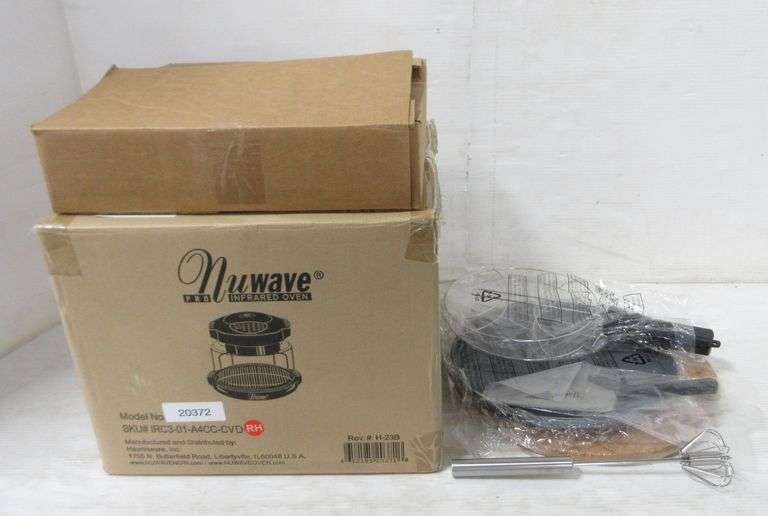 NuWave Oven and accessory pack, (2) boxes, in new condition - Albrecht ...