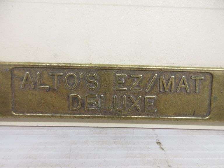 Alto's EZ/Mat deluxe framing mat/cutting system board, brass, 36"W x 8 ...