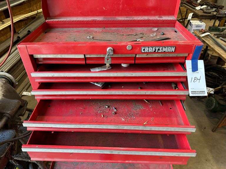 Craftsman Three-Piece Rolling Tool Chest, Bottom Box is 30 1/2" high x ...