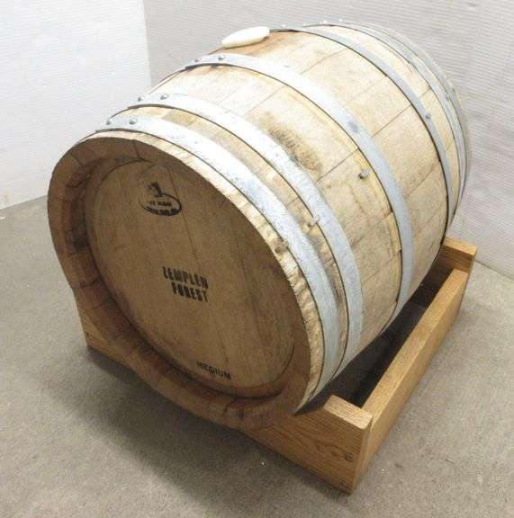 12-Gallon oak wine keg, medium char, from Zemplen Forest, Hungary, used ...