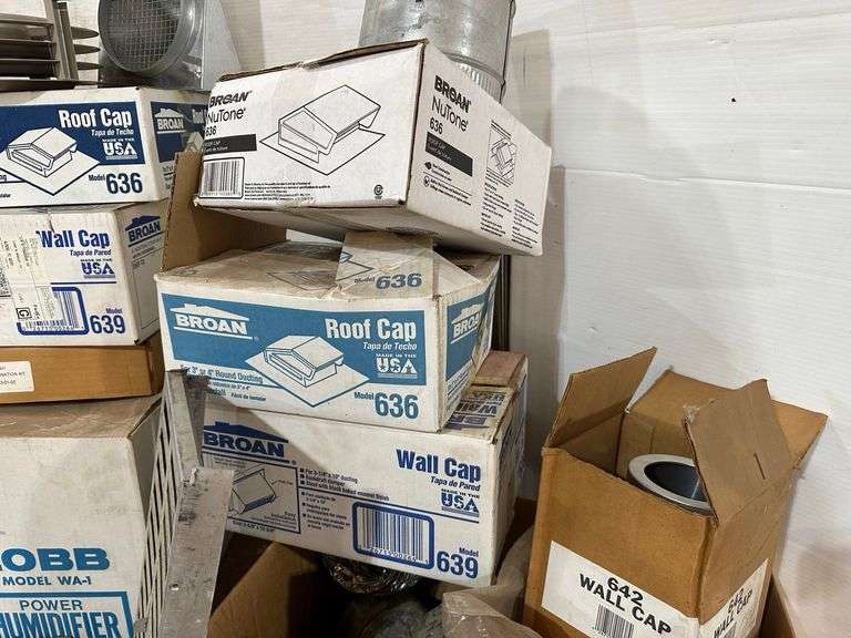 Group with (2)-Lobb Humidifiers (Model AD-1 & Model WA-1), Exhaust Fan ...