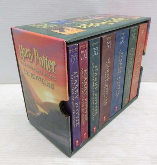 7-Piece Complete Harry Potter book set - Albrecht Auction Service