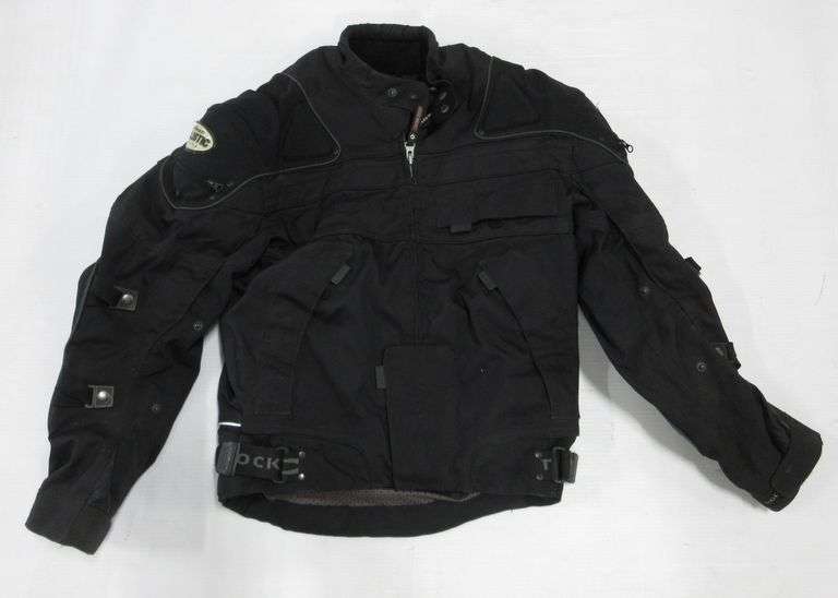 Joe Rocket Meteor 4 black padded motorcycle racing jacket, has ...
