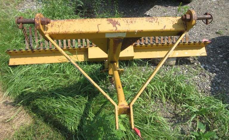 King Kutter 6' landscape rake - Albrecht Auction Service