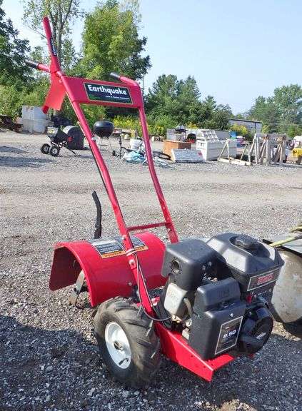 Earthquake self-propelled rototiller, has seen little use, runs great ...