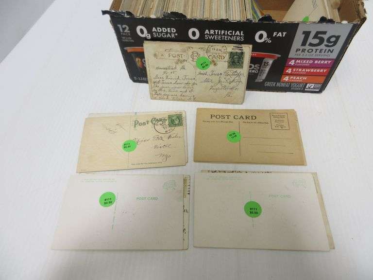 Approx. (500) Vintage postcards, includes many Pre-1920's and Pre-Split ...